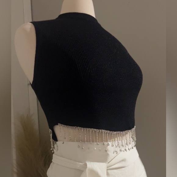 Tops | Black Beautiful Top | Poshmark